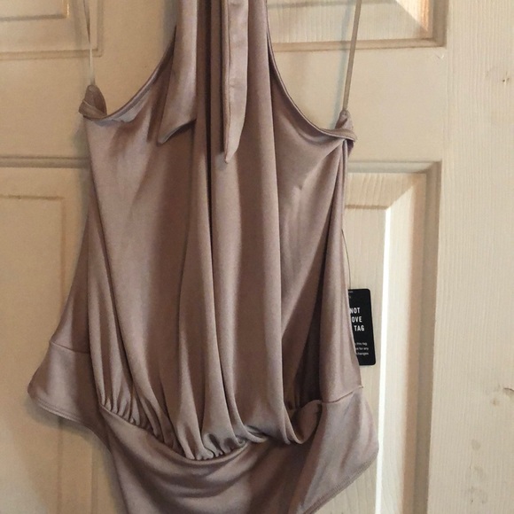 Express | Tops | Gorgeous Body Suit That Ties At The Neck | Poshmark
